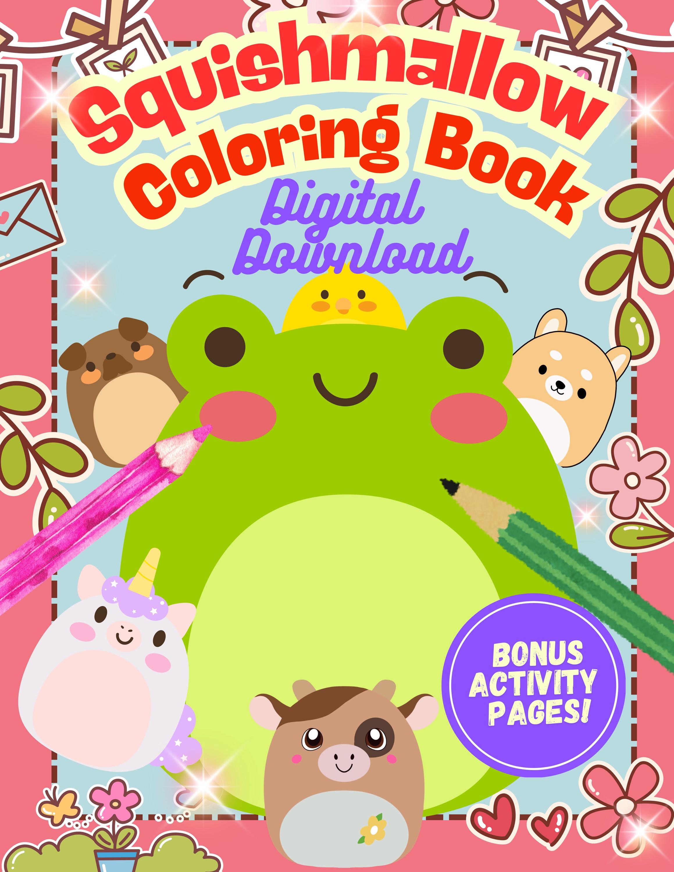 Squishmallow Coloring Pages | 70+ Fun Printables | Squishmallow ...