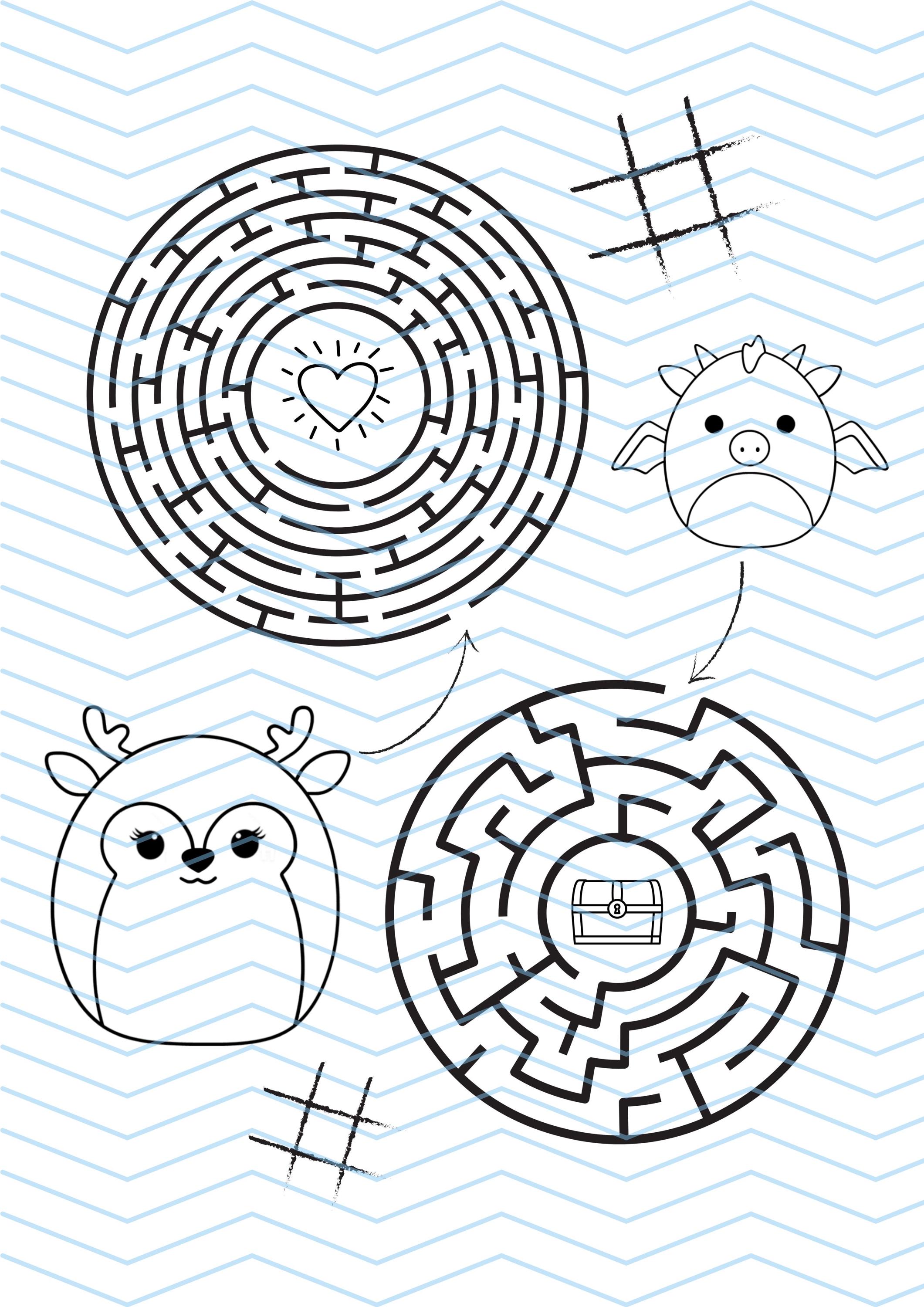 Squishmallow Coloring Pages | 70+ Fun Printables | Squishmallow ...