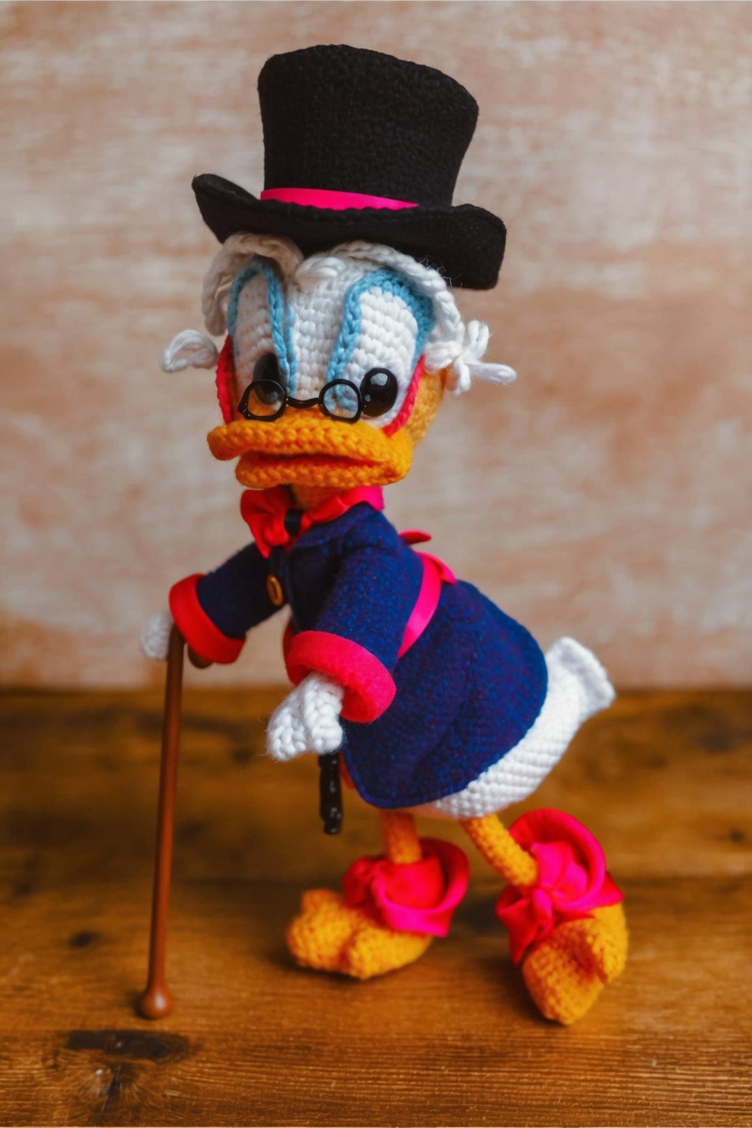 Scrooge Mcduck Amigurumi - Knitting Pattern, Crochet, PDF Instruction ...