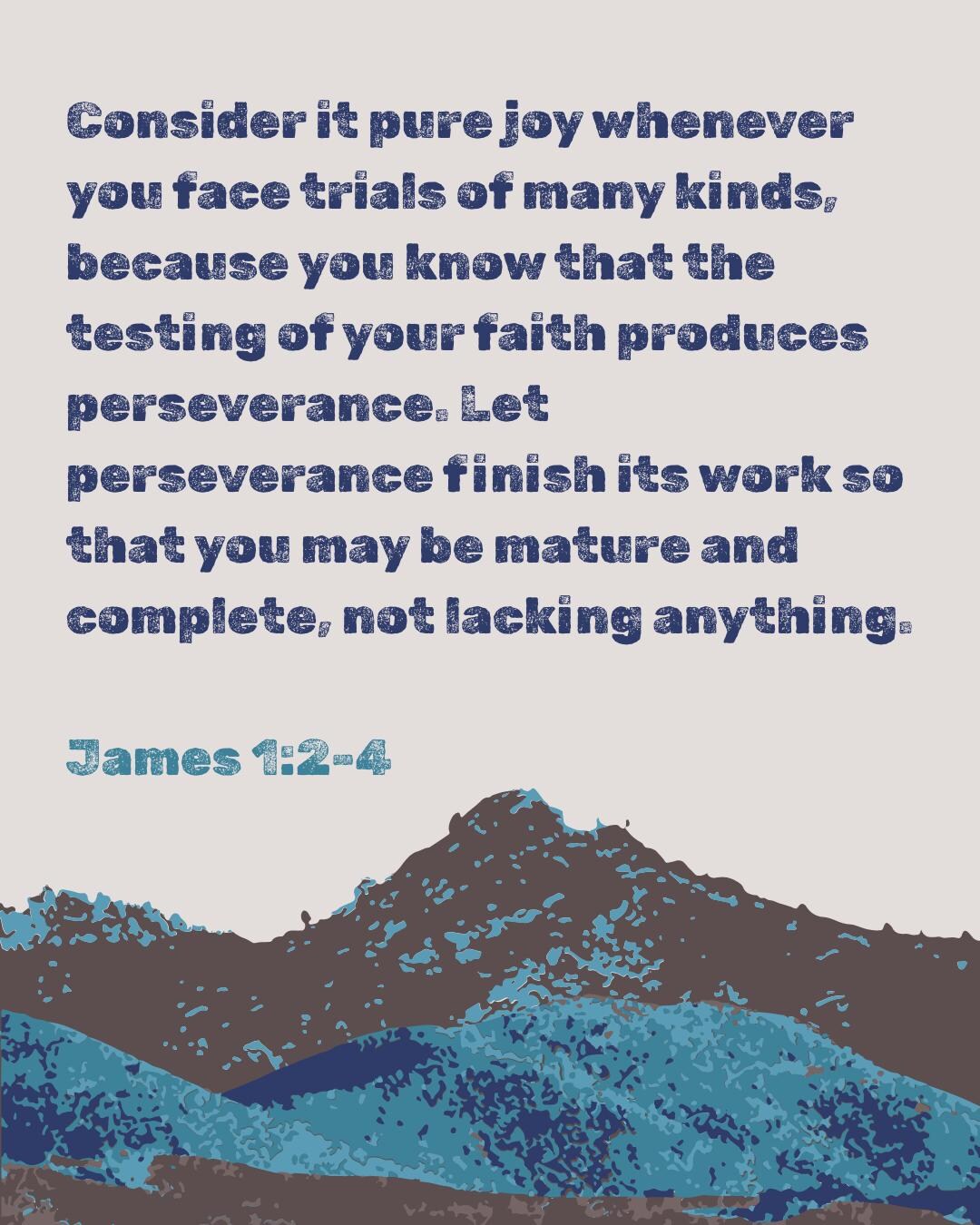 James 1:2-4 Printable - Etsy