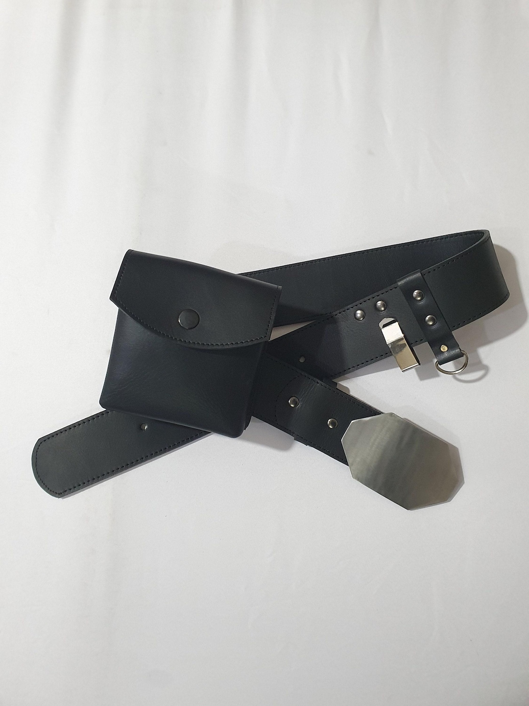 Custom ROTJ Luke Skywalker Jedi Belt – Thick Leather Cosplay Belt With ...