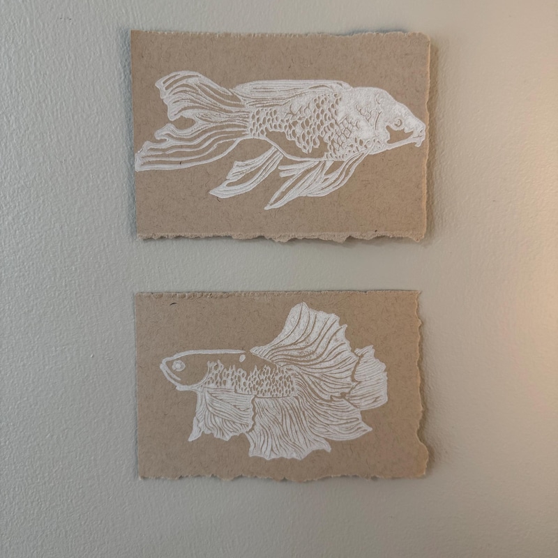 4x6 Koi Print - Etsy