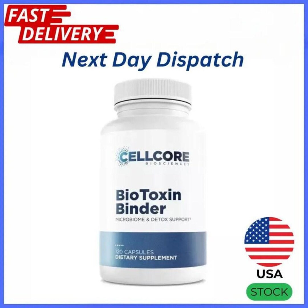 Cellcore Biotoxin Binder, Microbiome & Detox Support, 120 Capsules ...