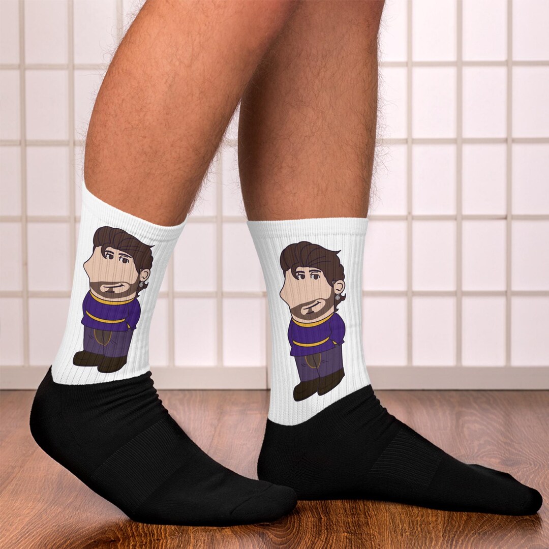 Gale Dekarios Wizard Socks, Baldur's Gate 3 Cosy Socks, Chill Guy Funny ...