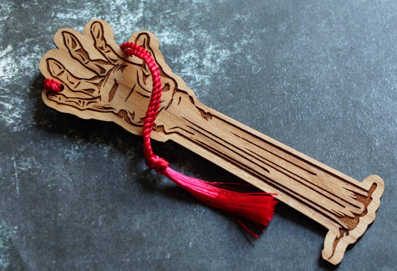 Zombie Hand Bookmark Walking Dead Bookmark Zombie Bookmark | Etsy