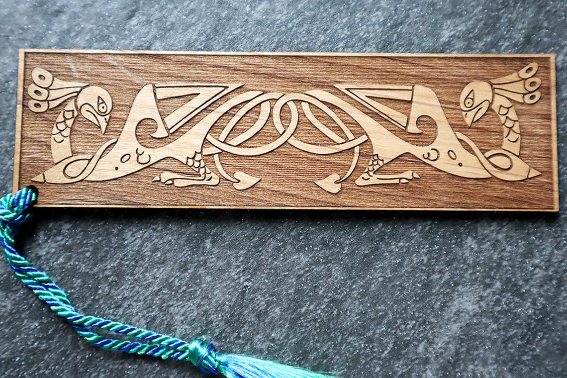 Celtic Style Bookmark Celtic Bookmark Viking Bookmark Irish | Etsy