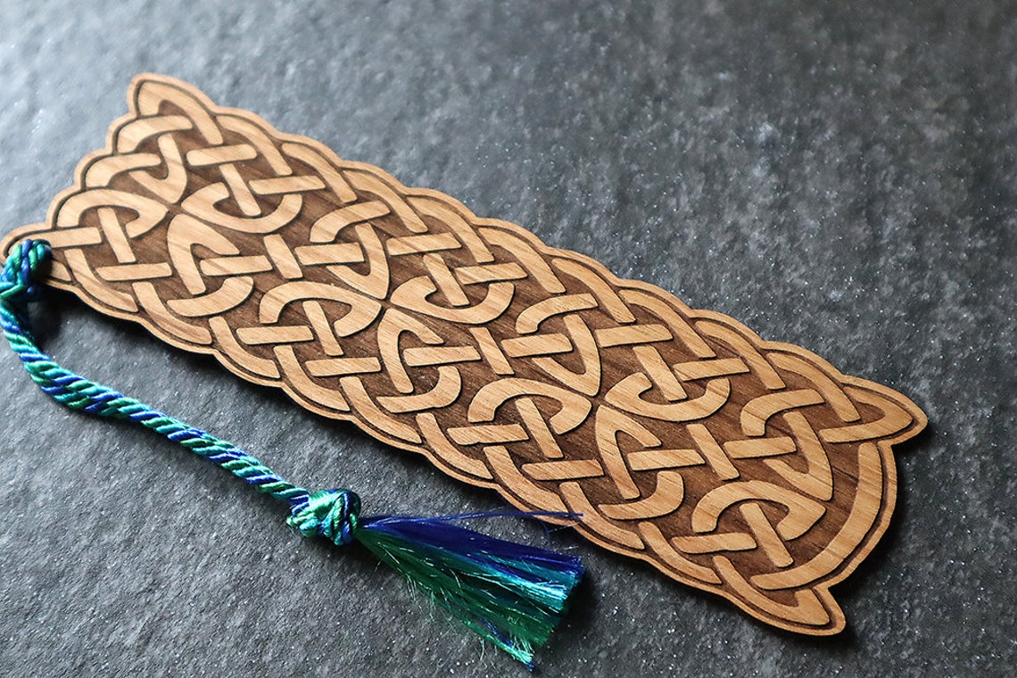 Celtic Style Bookmark Celtic Bookmark Viking Bookmark Irish - Etsy