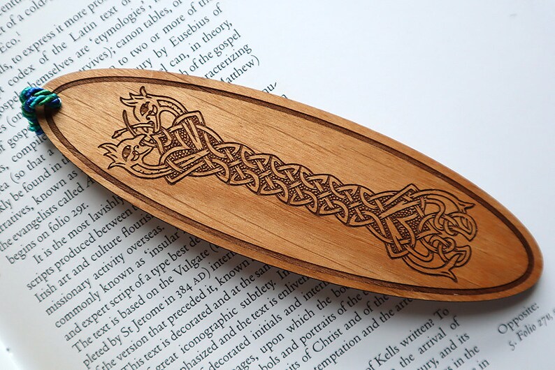 Celtic Style Bookmark Celtic Bookmark Viking Bookmark Irish - Etsy