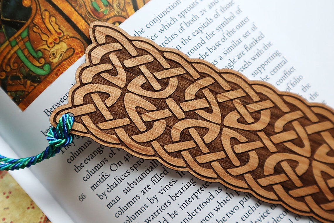 Celtic Style Bookmark Celtic Bookmark Viking Bookmark Irish - Etsy