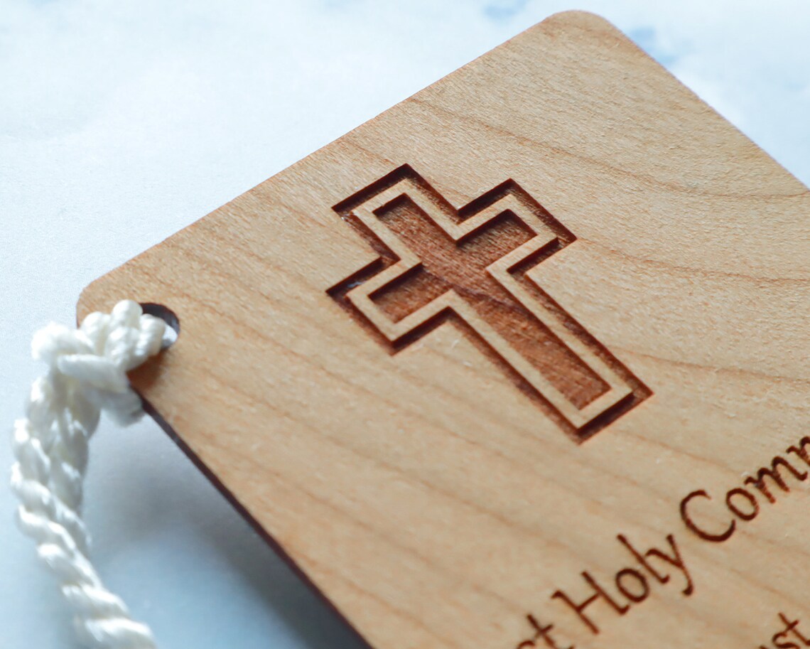 First Holy Communion Bookmark Holy Communion Gift | Etsy