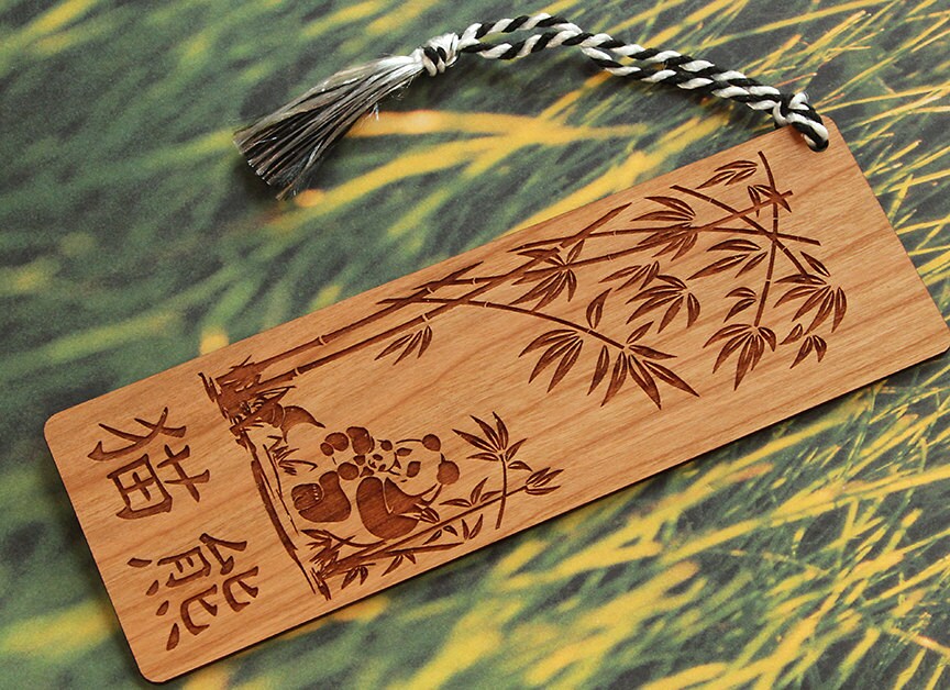 Panda Bookmark Giant Panda Giant Panda Bookmark Bookmark - Etsy