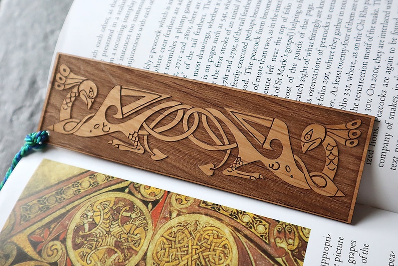 Celtic Style Bookmark Celtic Bookmark Viking Bookmark Irish | Etsy