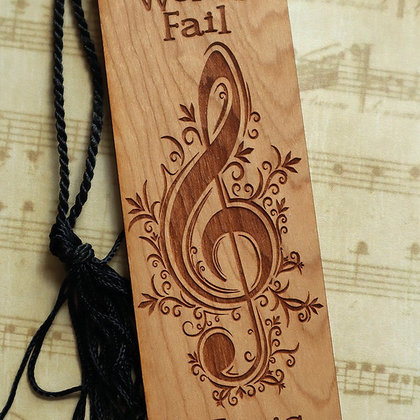 Music Bookmark - Etsy