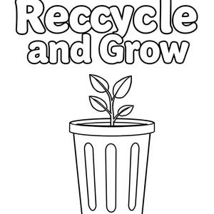 200 Earthday Coloring Pages Bundle, Printable Earthday Kids Activity ...