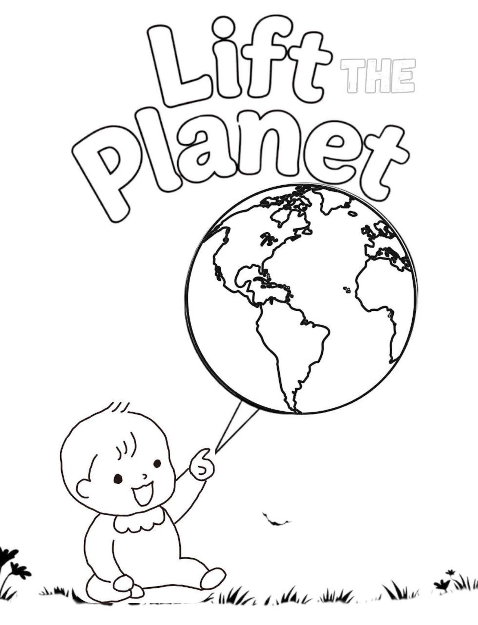 200 Earthday Coloring Pages Bundle, Printable Earthday Kids Activity ...