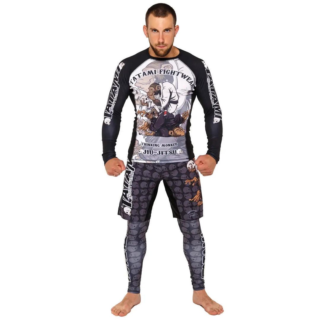 Tatami Thinker Monkey MMA Set, Compression Training Outfit, BJJ Rash ...