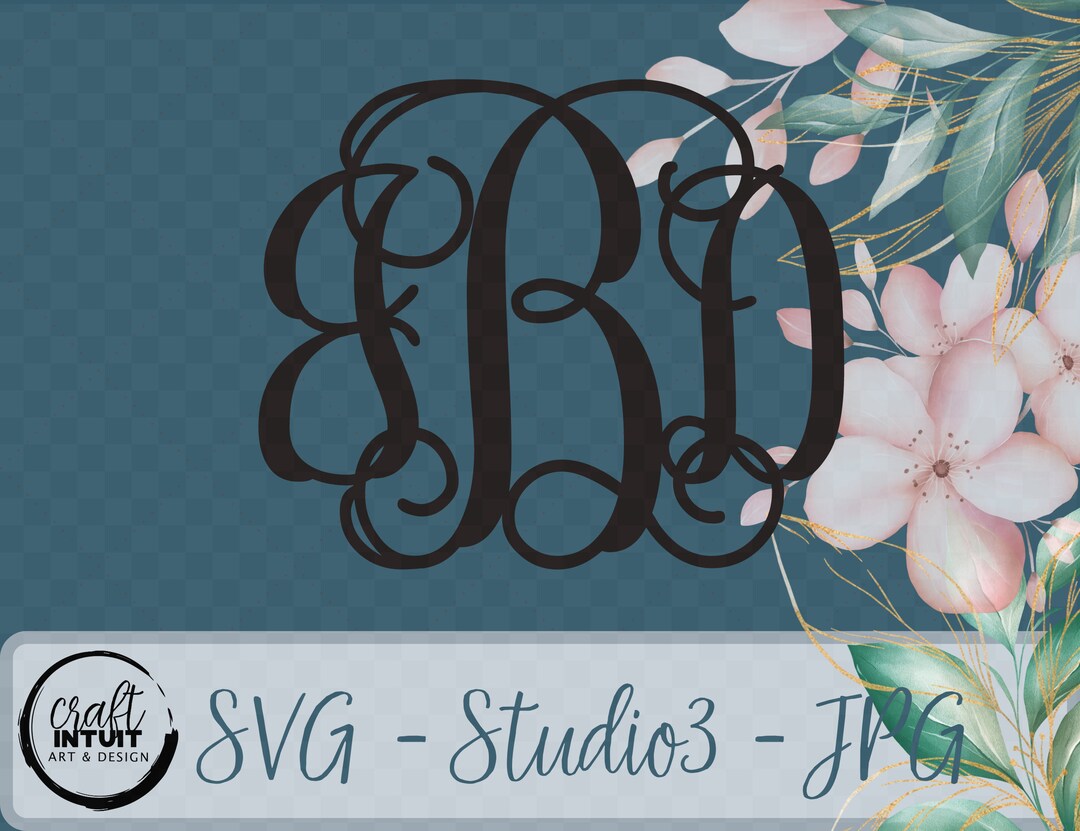 Jbd Interlocking Monogram, Instant Download, T-shirt, Cup, Sticker ...