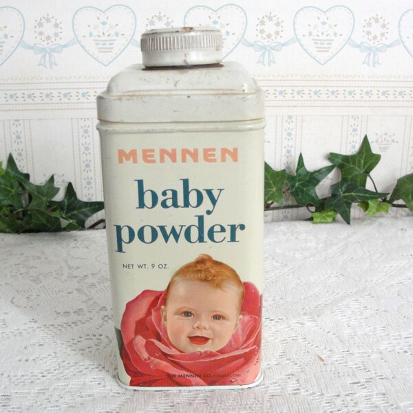Baby Powder Tin - Etsy