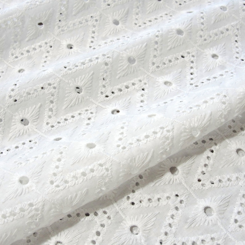 Cotton Eyelet Fabric - Etsy