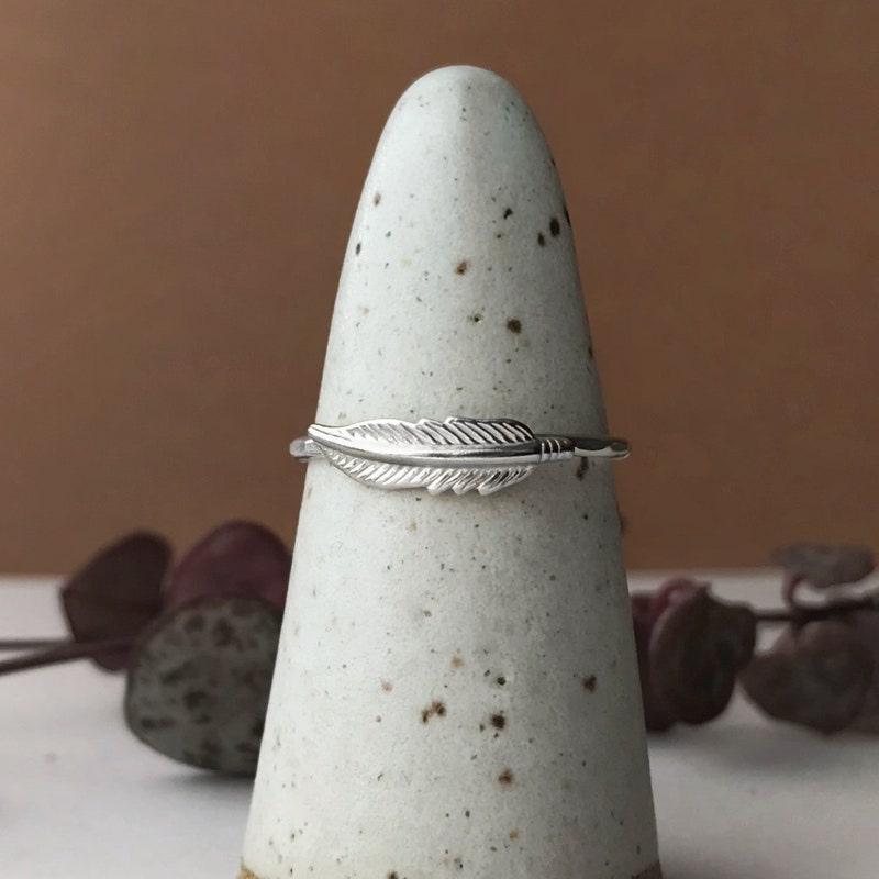 Feather Ring - Etsy