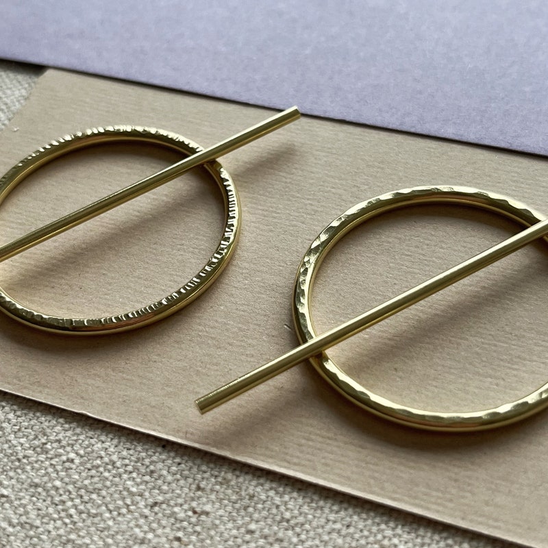 Gold Hair Clip - Etsy