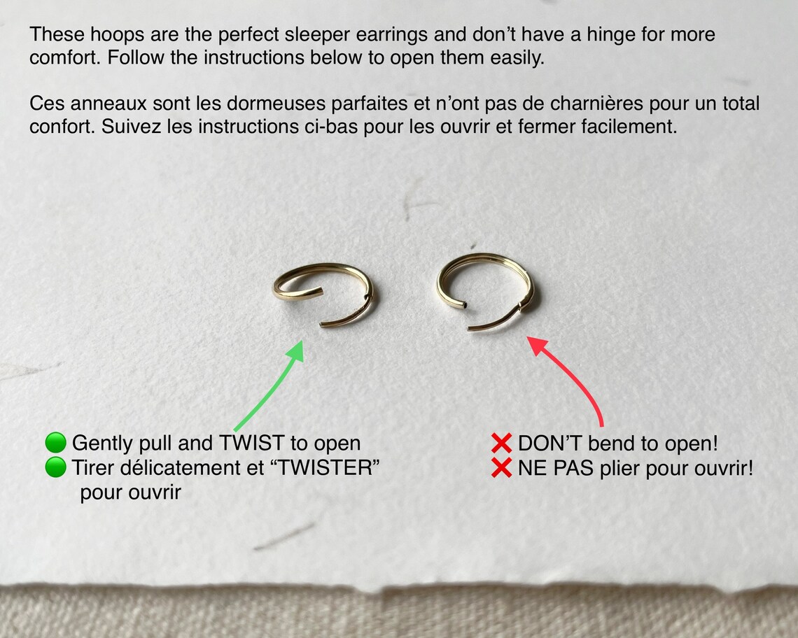 Silver Hoop Earrings With Leaf Charms, Sterling Silver Endless Sleeper ...
