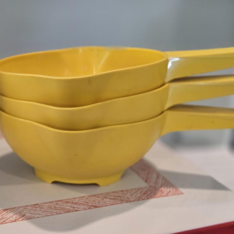 Yellow Tupperware - Etsy