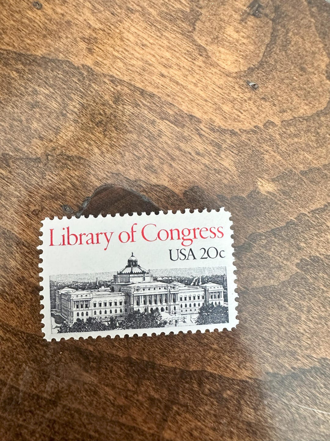 Ten (10) Library of Congress 20c U.S. Postage Stamp // Vintage ...