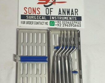 Dental Offset Osteotome Concave Tip Bone Spreading Implants Instruments ...