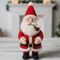 Christmas Clipart - Watercolor - Cute - Christmas Png - Santa ...