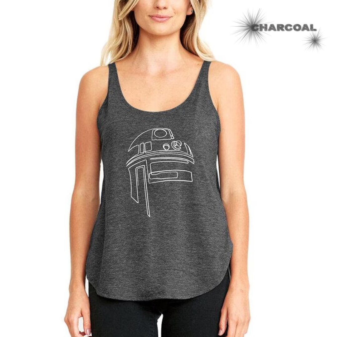Star Wars Dron Tank Top, R2D2 Tank Top, the Mandalorian Lovers Tank Top ...