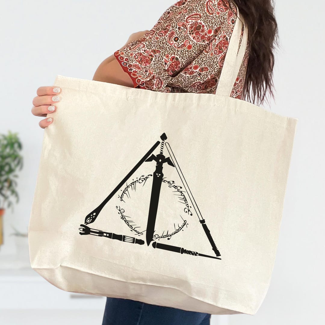 Lord of the Rings Tote Bag, LOTR Gifts, Lord of the Rings Tote Bag ...