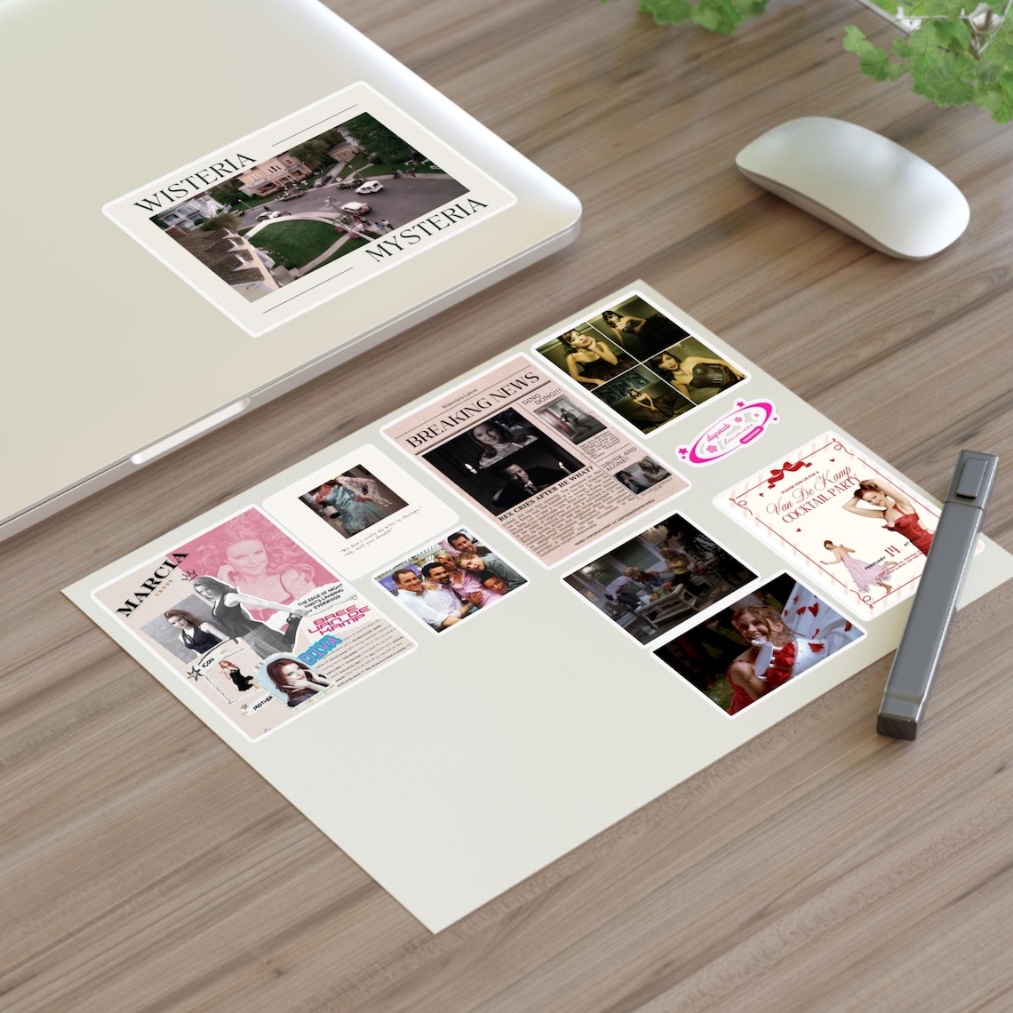 Desperate Housewives Sticker Sheets - Fun TV Show Inspired Stickers for ...