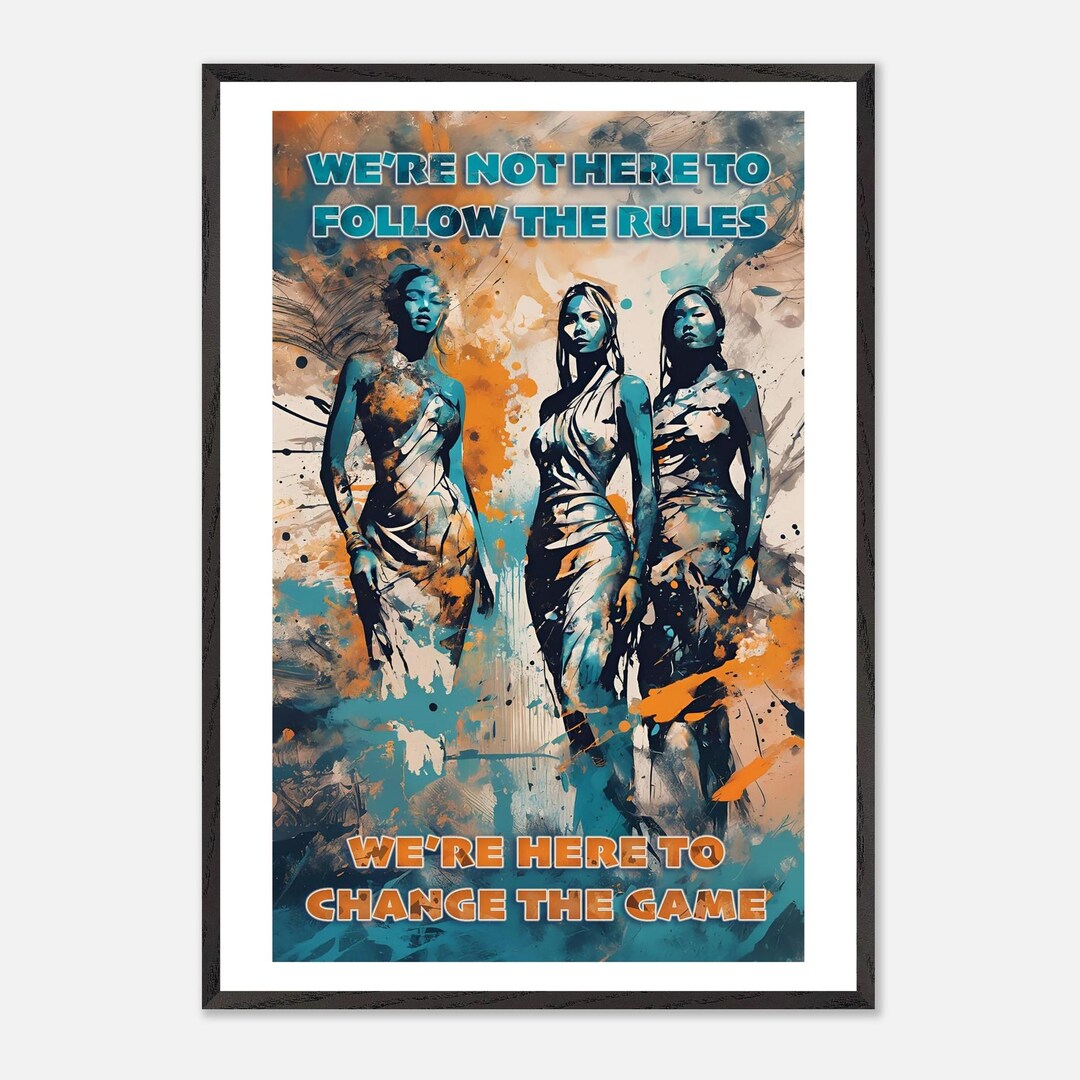 Strong Women Poster – Empowerment Wall Art for Bold Female Leaders - Etsy