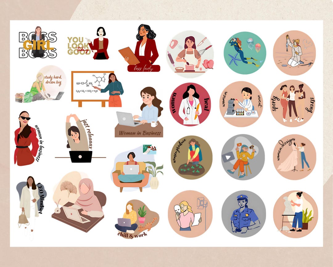 Empowering Women Stickers - Inspirational Feminist Stickers for ...