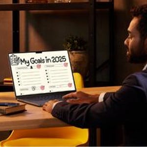 2025 Goals Planner - Etsy