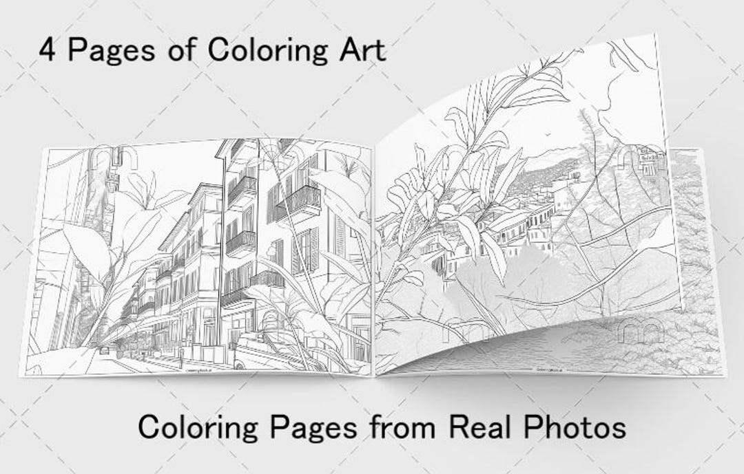Coloring Pages: Realistic Art to Transform Photos Into Beautiful ...