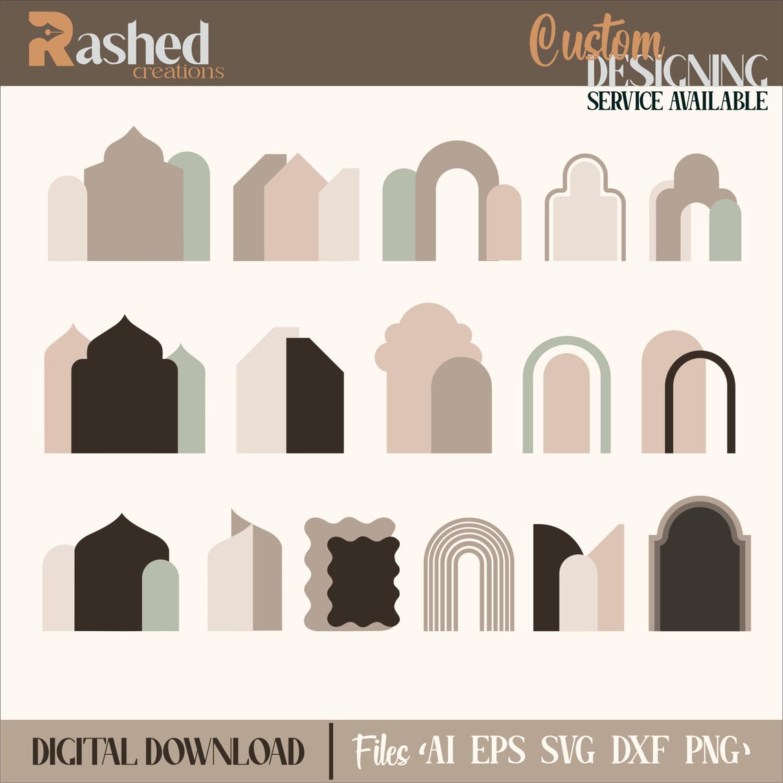 40 Arch Table Stand Templates - Glowforge Ready SVG Bundle - Etsy