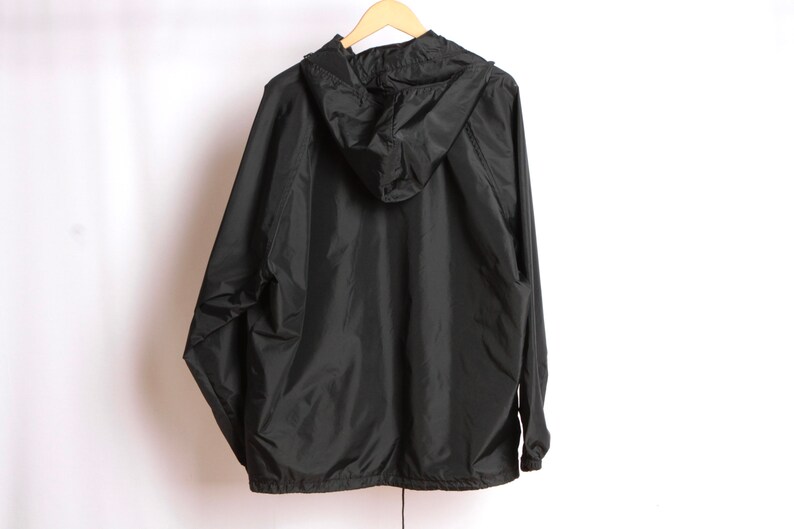 Vintage RAIDER Football Black Nylon WINDBREAKER 1980s Vintage | Etsy