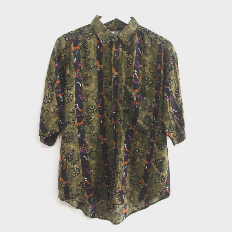 90s Button up Shirt - Etsy