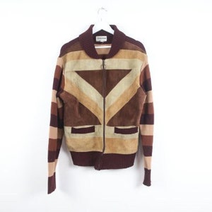 Vintage Men's COLLECTIBLE Collageman Brand SUEDE Leather Patchwork ...