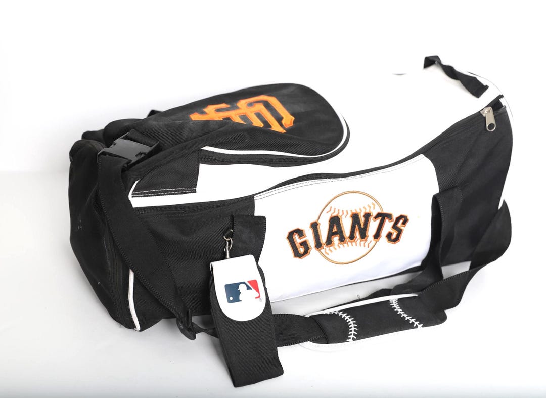 Vintage 1990s San Francisco GIANTS Bat Baseball Vintage Duffel GEAR Bag ...