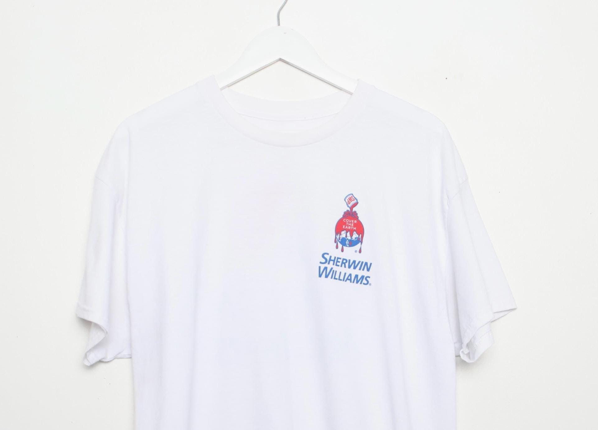 Sherwin Williams T Shirts Sherwin Williams Logo White Painting T Shirt
