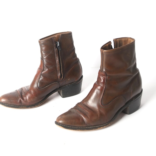 70s Mens Boots - Etsy