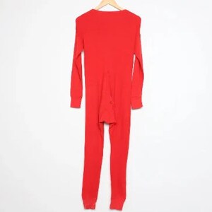 Vintage RED Full Body Style THERMAL Long John's 1960s Grunge Long ...