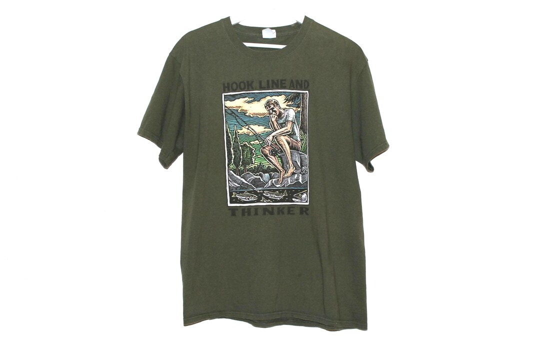 Vintage RAY TROLL 1990s Seattle Washington "hook Line and Thinker ...