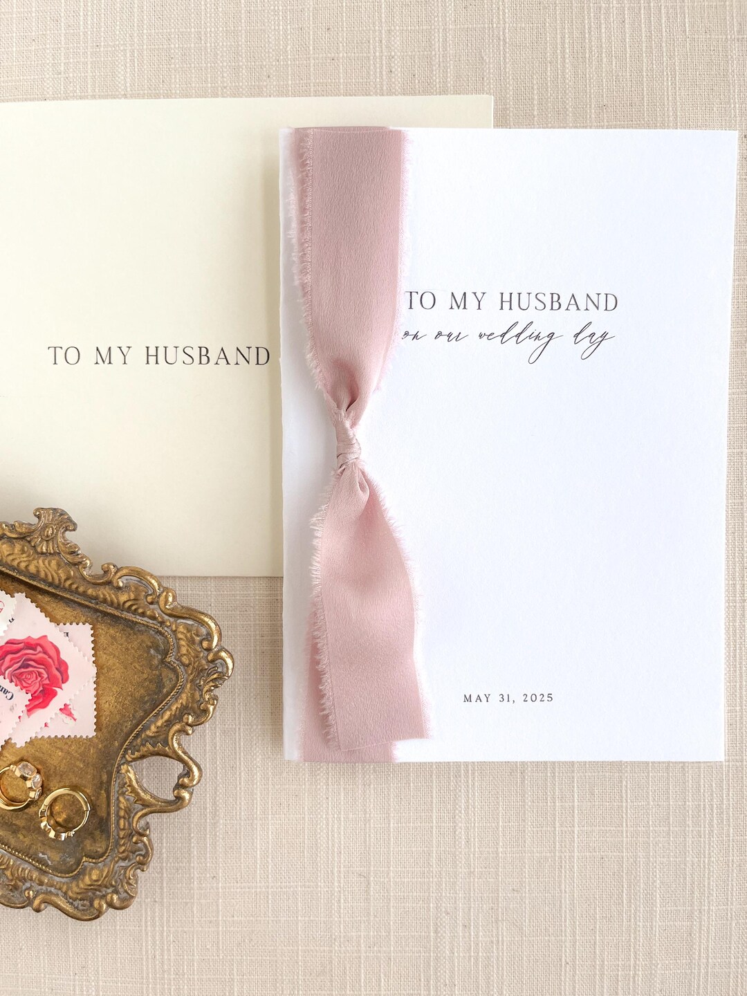 To My Husband on Our Wedding Day | to My Husband Card | Personalized ...