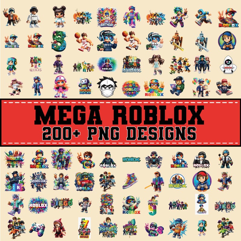 Roblox Clipart - Etsy