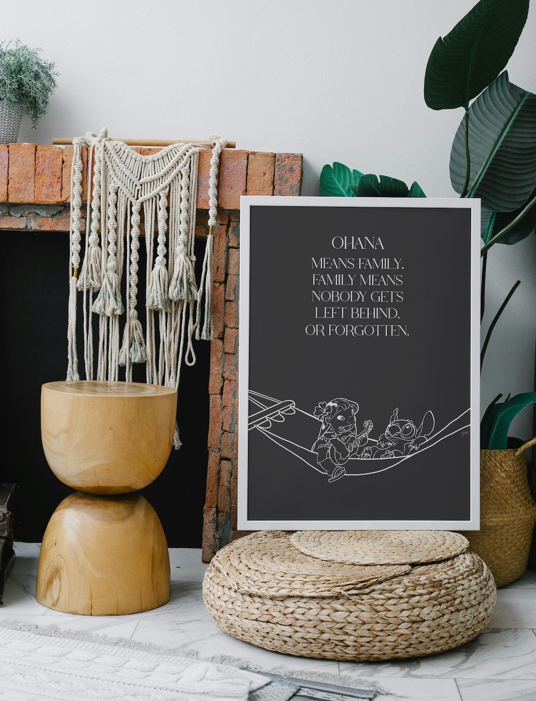 Lilo & Stitch Movie Quote Print | Digital Download | Wall Art Print ...