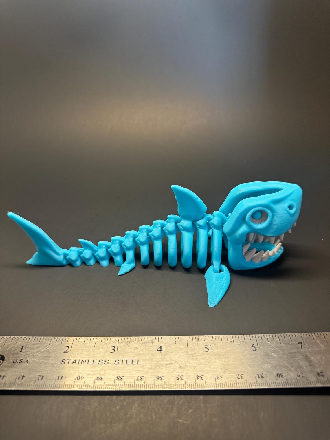 Fidget Bone Shark – 3D Printed Flexible Shark Fidget Toy - Etsy